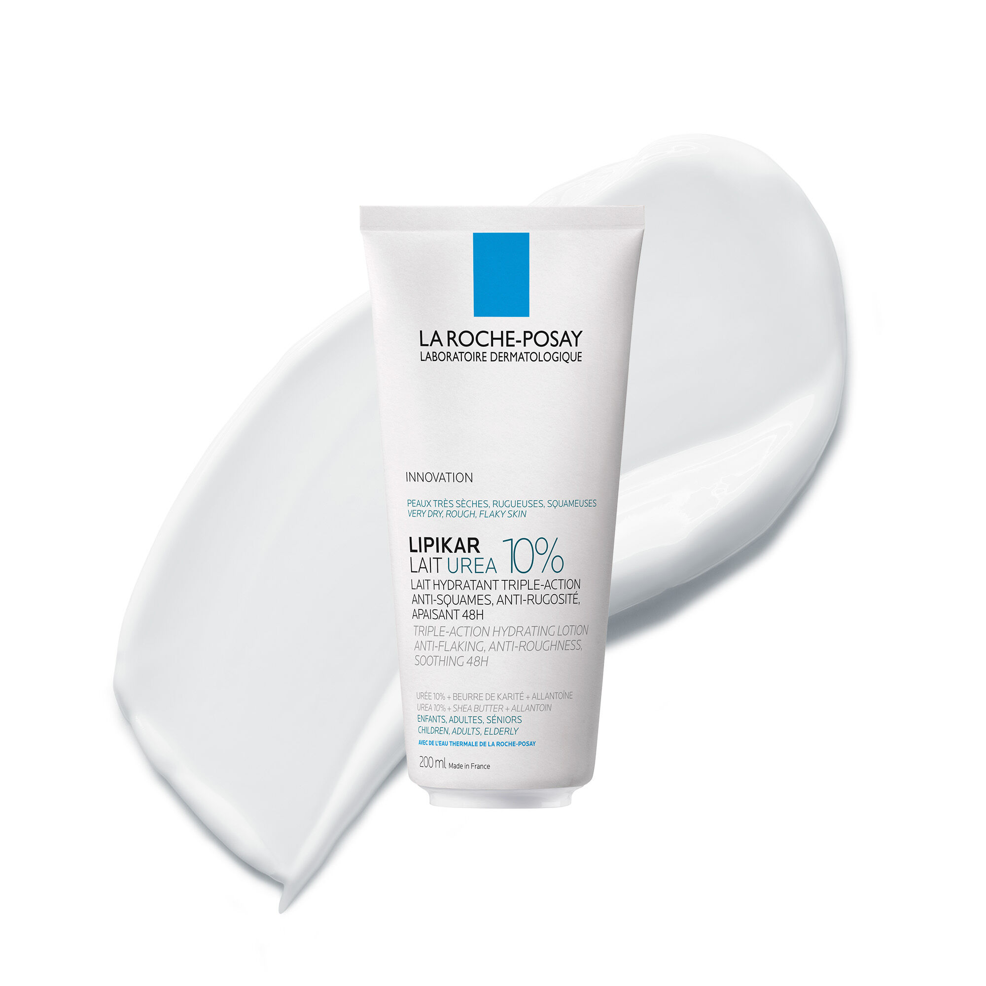 Lait Hydratant Lipikar Urea 10% Anti-Sécheresse | La Roche Posay
