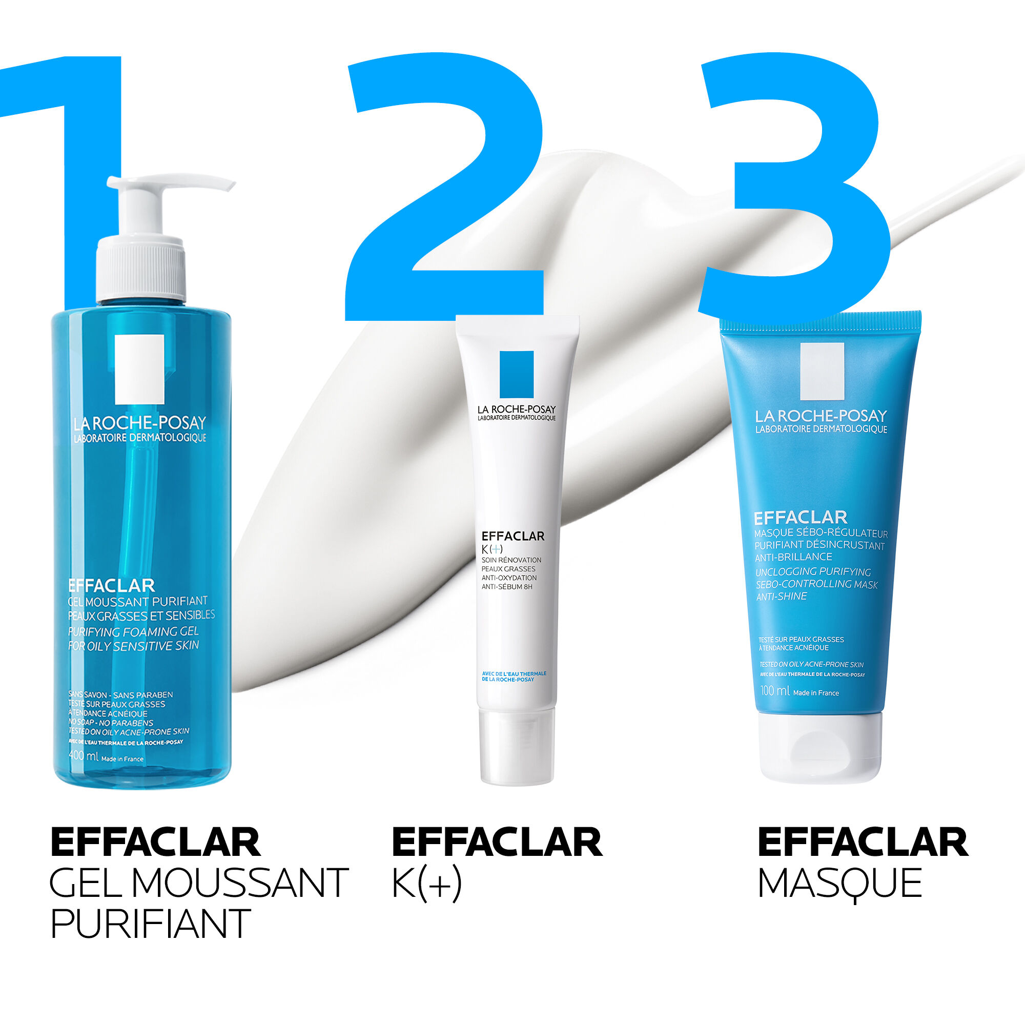 Effaclar K(+) : Soin hydratant peau grasse anti-oxydant