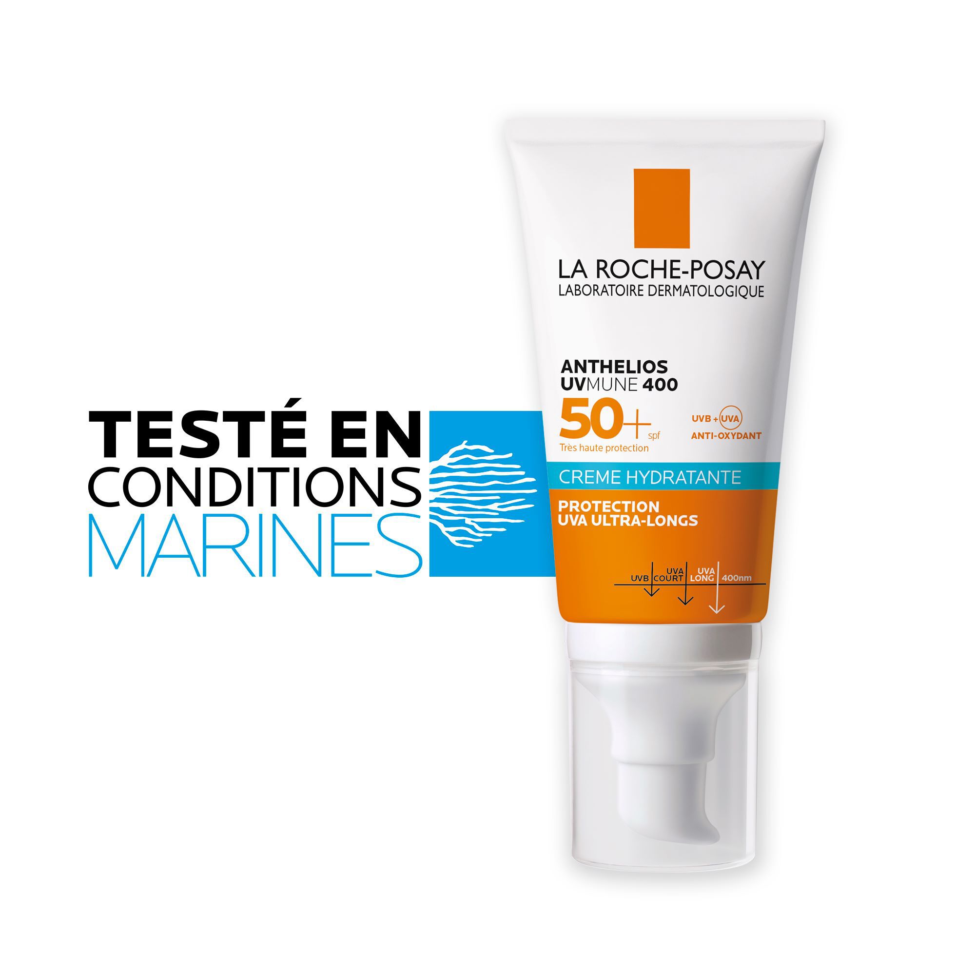 Crème Solaire Peau Sensible SPF50+ | Anthelios UVMUNE 400 | La Roche-Posay