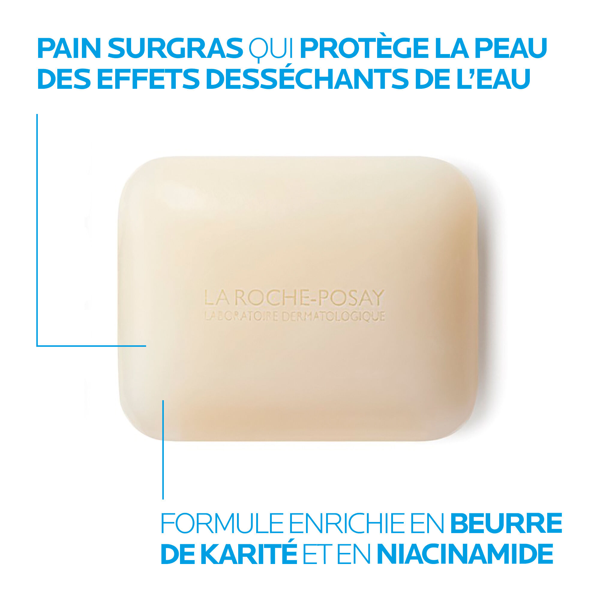 Pain dermatologique Lipikar Surgras Peaux Sèches | La Roche Posay