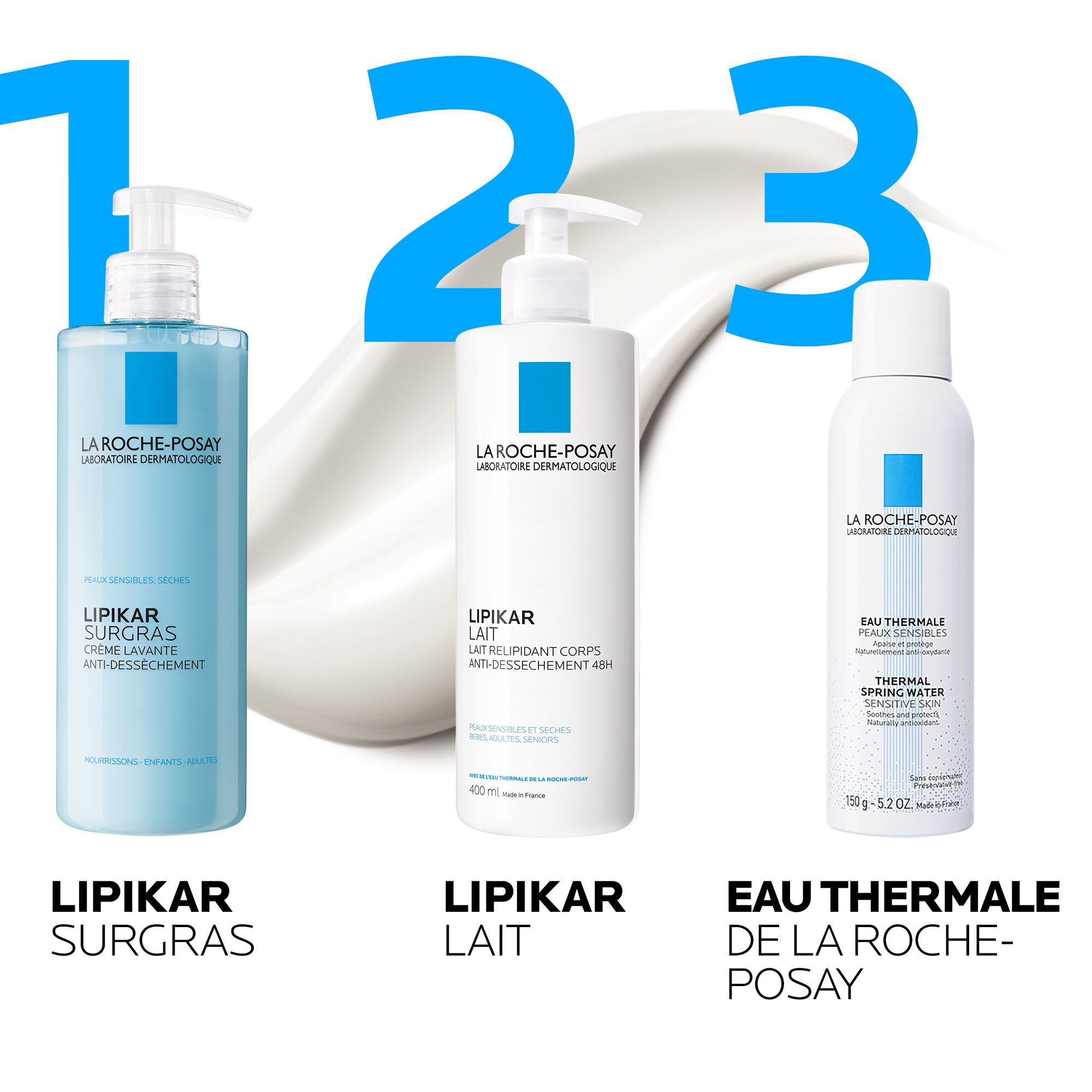 Lait Hydratant Corps | Lipikar Lait | La Roche-Posay