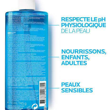 Gel douche lavant Lipikar peaux sensibles | La Roche Posay