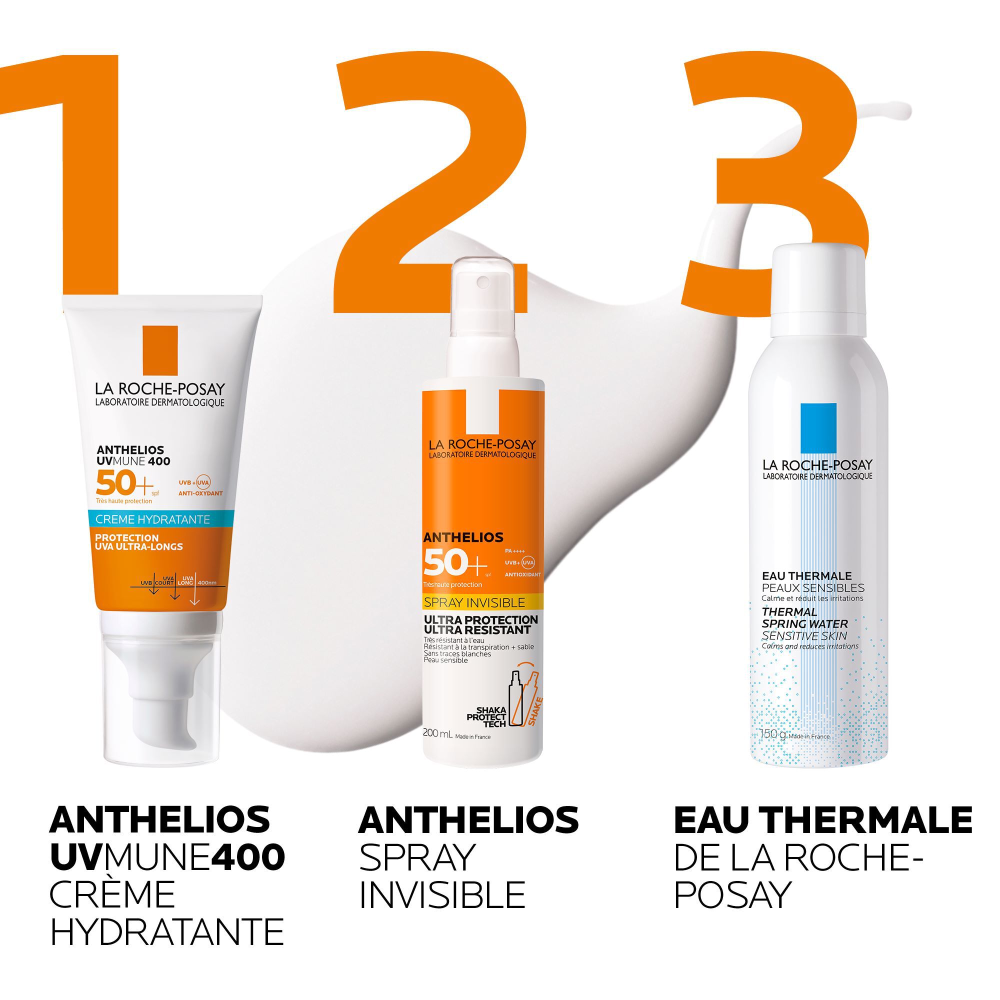 Crème Solaire Peau Sensible SPF50+ | Anthelios | La Roche Posay